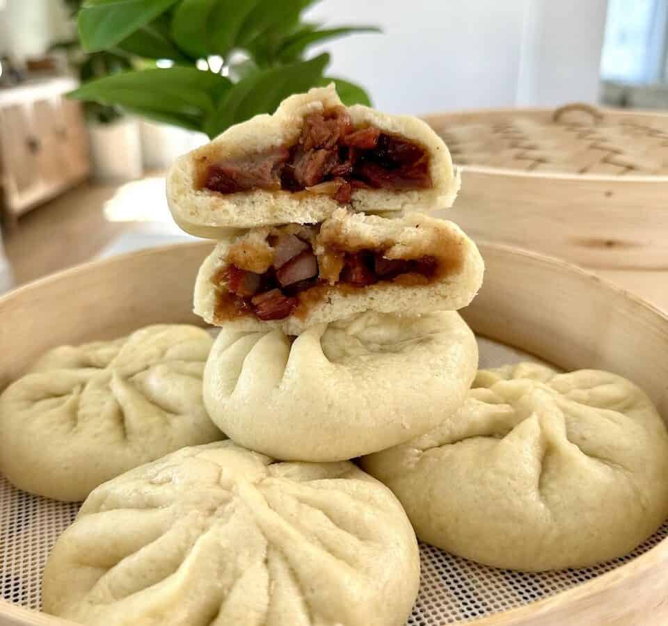 Chinese Bbq Pork Bun Recipe Chinese BBQ Pork {Sourdough} Steamed Buns