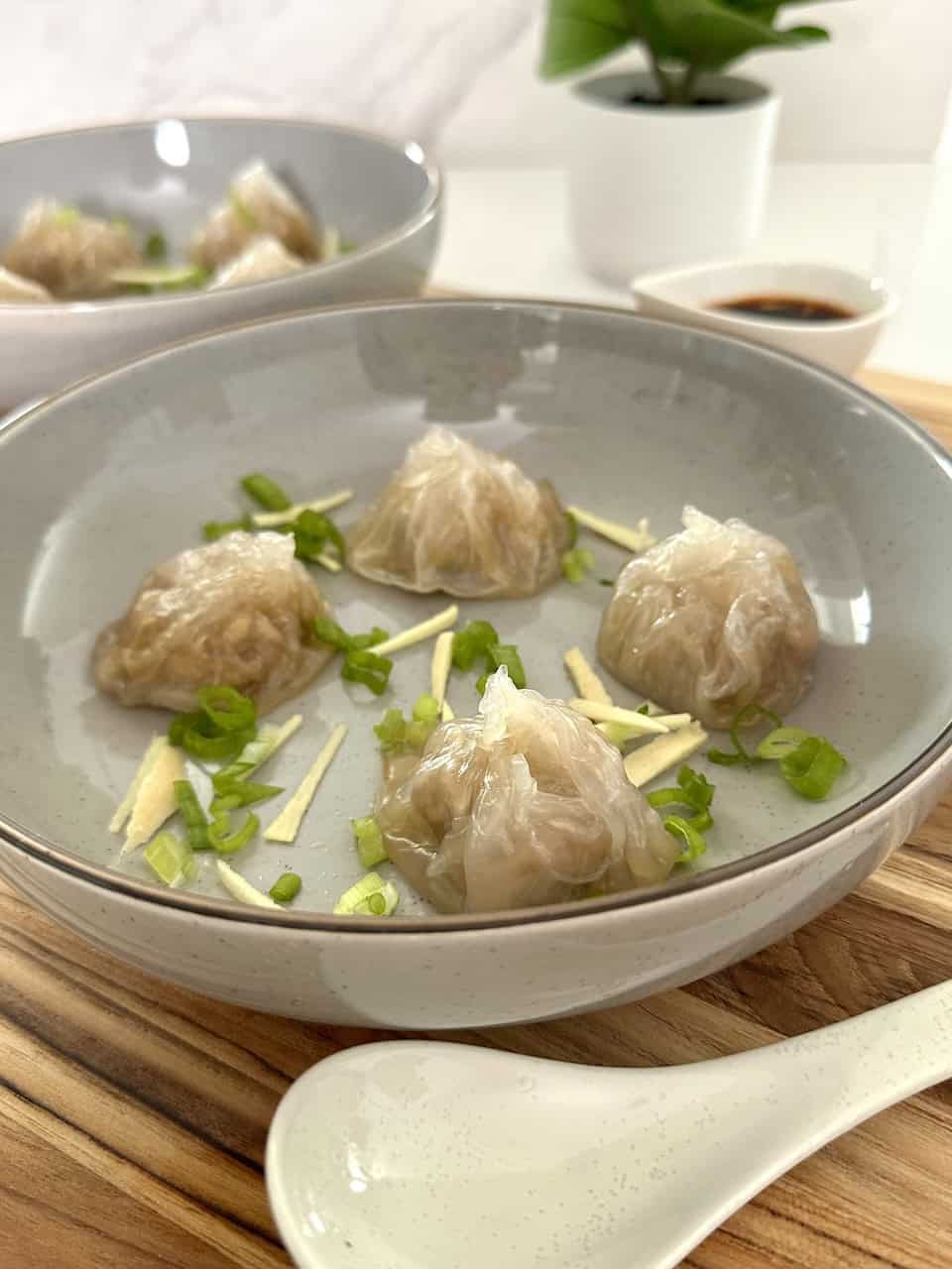 Rice Paper Pork Soup Dumplings - Gluten Free!