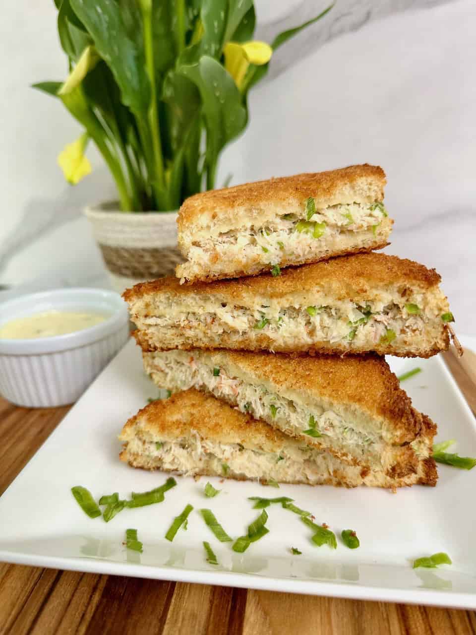 Sesame Crab Toast - Twist on a Classic!