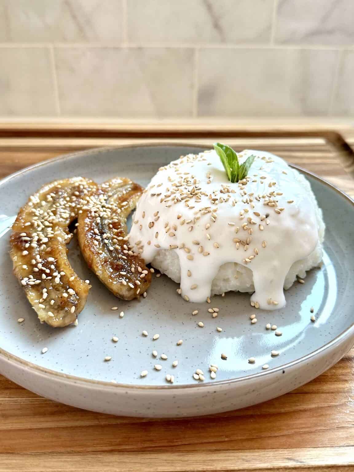 Caramelized Banana Sticky Rice (Twist on a Classic)