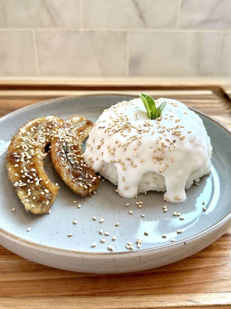 Caramelized Banana Sticky Rice (Twist on a Classic)