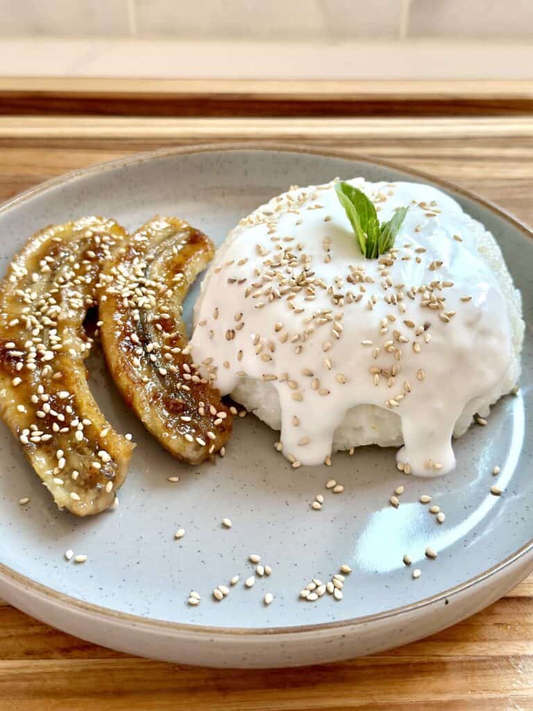 Caramelized Banana Sticky Rice (Twist on a Classic)