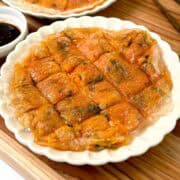 Crispy Kimchi Rice Paper Pancake - Herman at Home