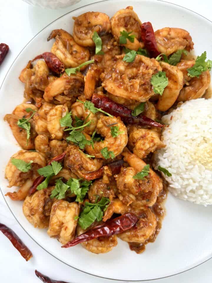 Chili Garlic Shrimp - Easy and Flavorful! - Herman at Home