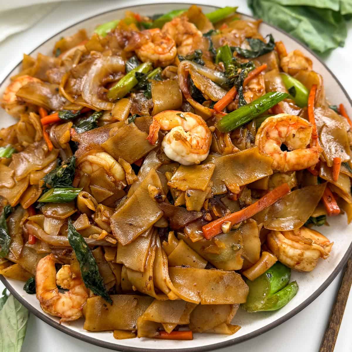 Thai Drunken Noodles (Pad Kee Mao) - Herman at Home