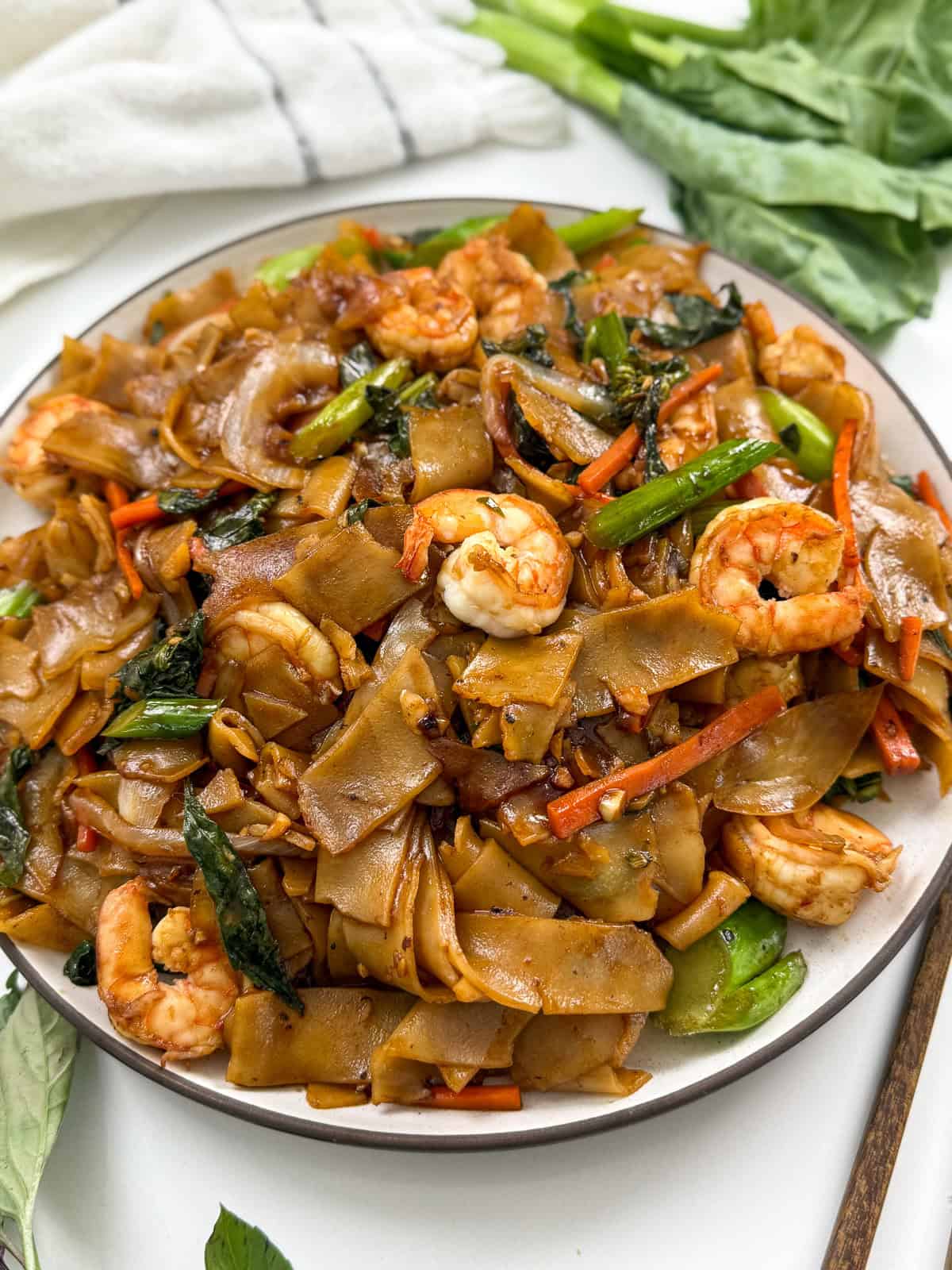 Thai Drunken Noodles (Pad Kee Mao) - Herman at Home