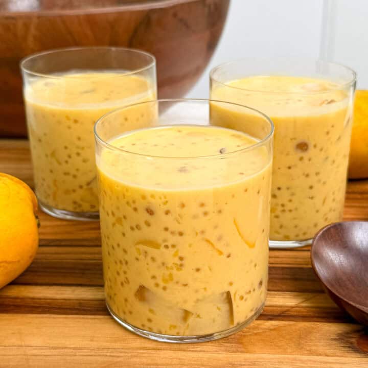 Mango Sago - Fun, Refreshing Dessert! - Herman at Home