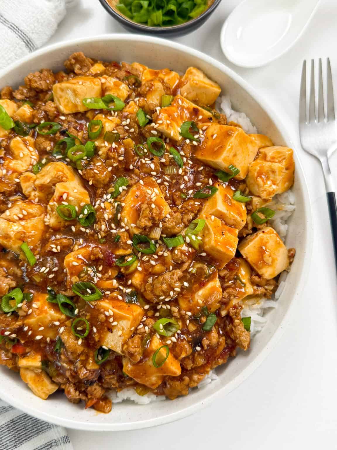 Mapo Tofu Recipe (Easy, 15 Minutes) - Herman at Home