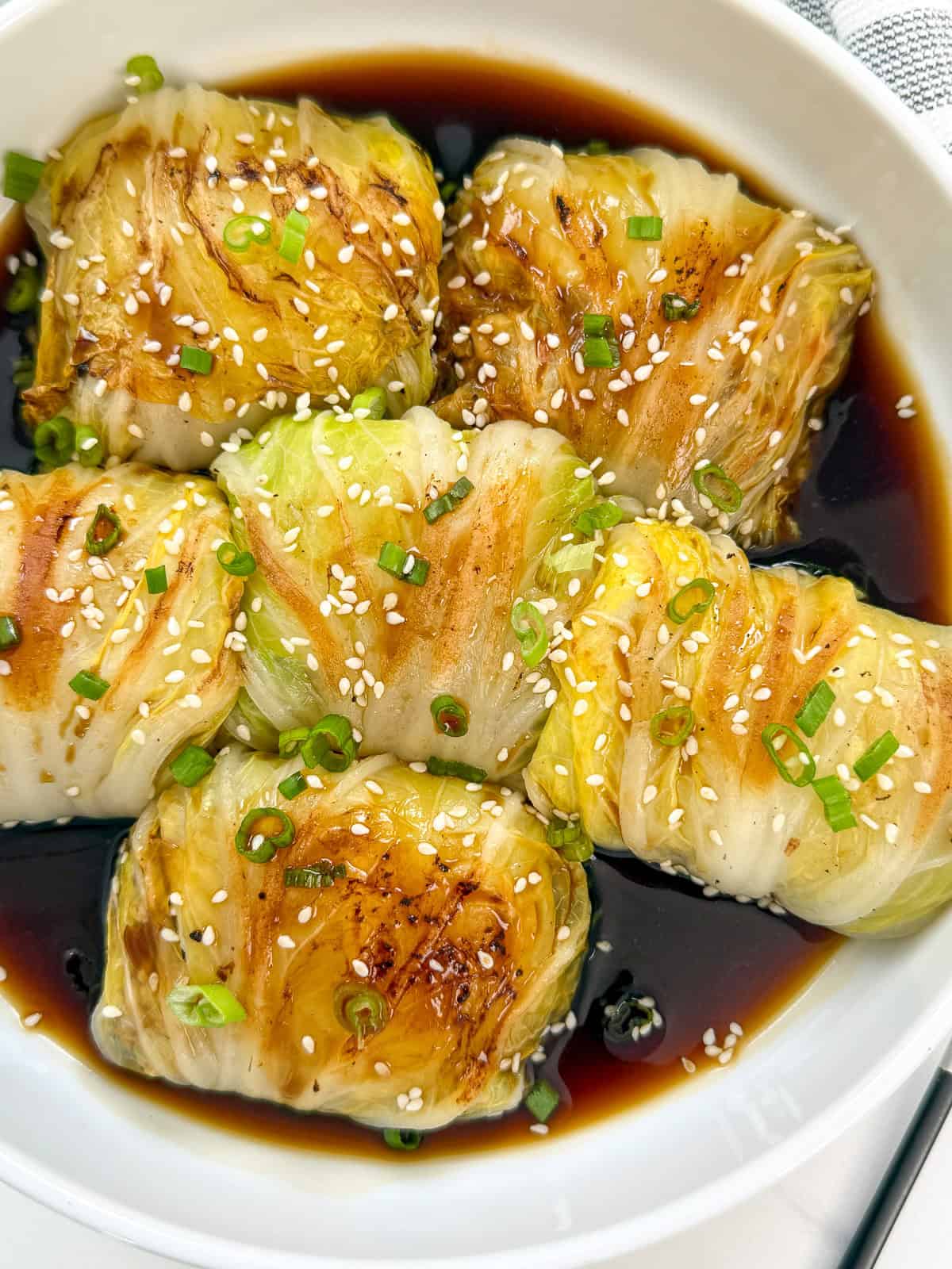 Napa Cabbage Rolls - Herman at Home